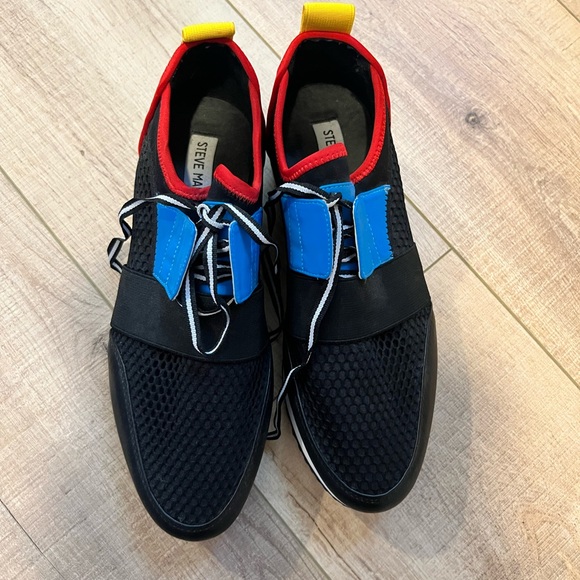Steve Madden | Shoes | Steve Madden Color Block Tennis Shoes | Poshmark